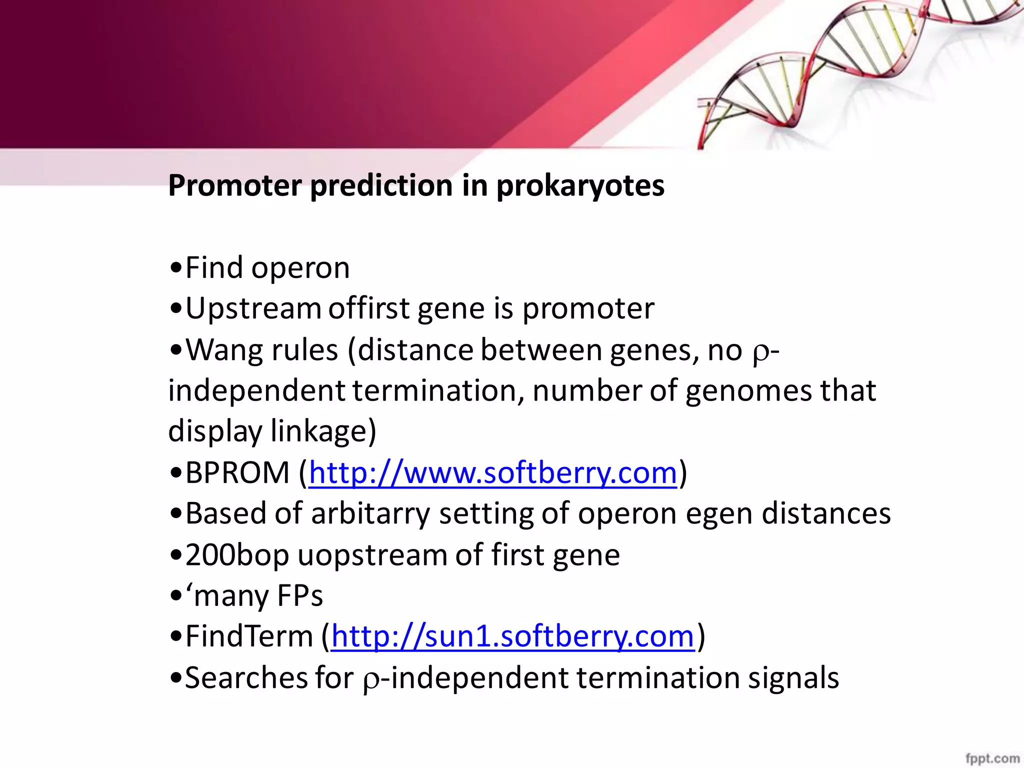 Gene prediction methods vijay | PDF