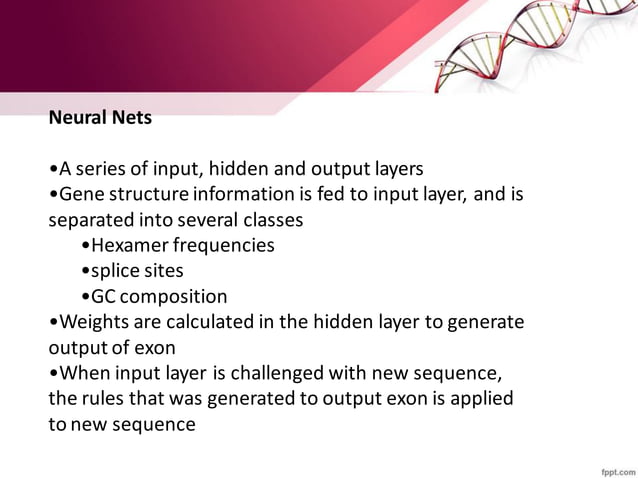 Gene prediction methods vijay | PDF | Genetics | Science