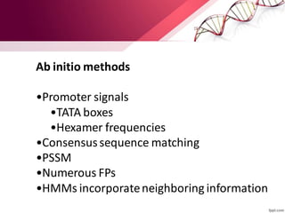 Gene prediction methods vijay | PDF