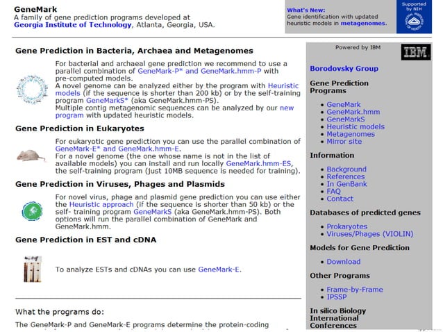 Gene prediction methods vijay | PDF | Genetics | Science