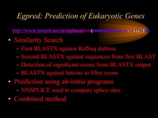 Gene prediction method | PDF