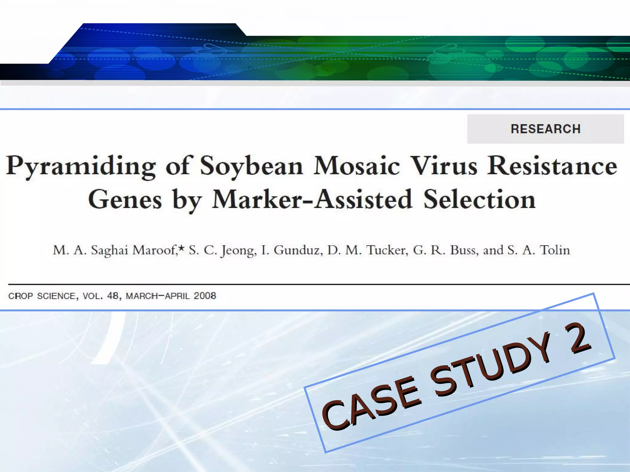 Genepyramiding for biotic resistance | PPT