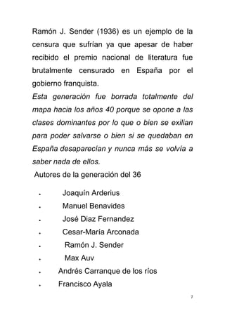Generación del 36 | PDF