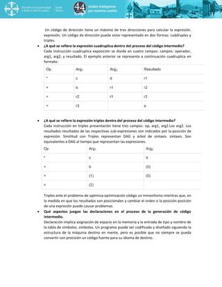 Generacion codigo intermedio | PDF