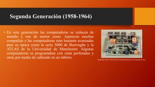 Generacion de computadoras | PPTX