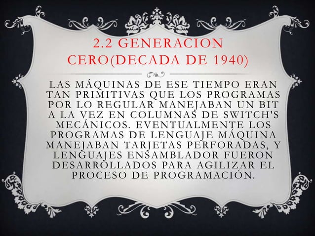 Generaciones de los sistemas operativos | PPT