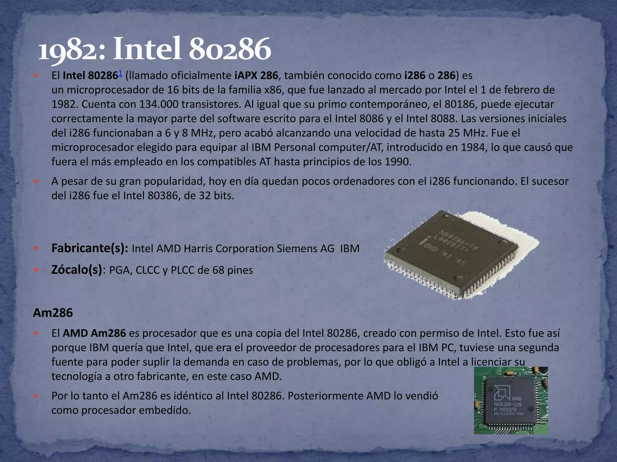 Generaciones de procesadores de computadoras. | PPTX