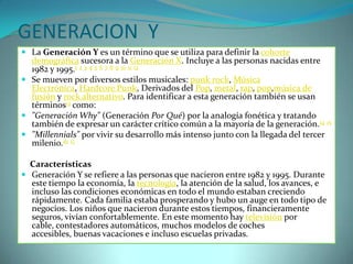 Generacion x,y,z y futuro | PPT