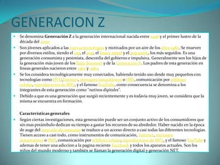 Generacion x,y,z y futuro | PPTX
