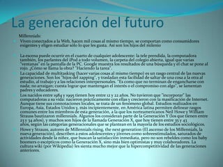 Generacion x,y,z y futuro | PPT