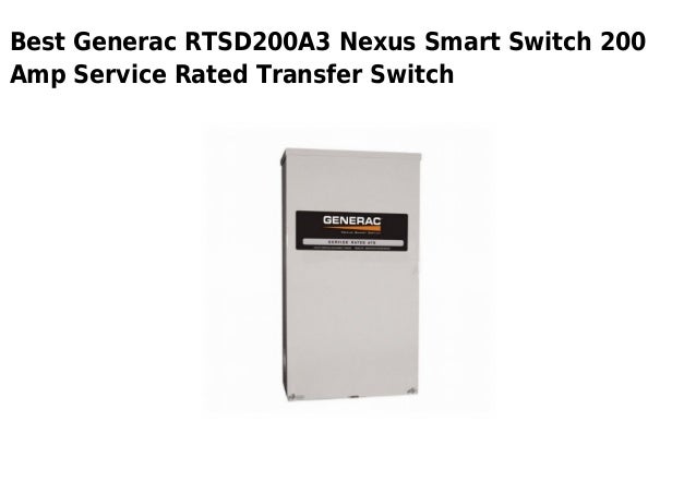Generac Nexus Smart Switch