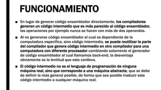 GENERADOR DE CODIGO INTERMEDIO - COMPILADORES.pptx