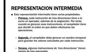 GENERADOR DE CODIGO INTERMEDIO - COMPILADORES.pptx