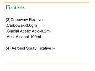 General 1 fixatives cytology | PPT