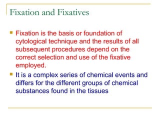 General 1 fixatives cytology | PPT