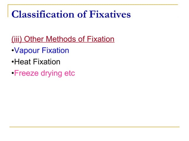 General 1 fixatives cytology | PPT