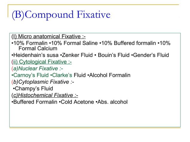 General 1 fixatives cytology | PPT