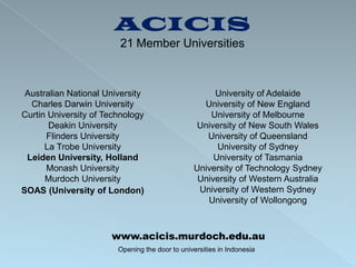 Structure of ACICIS | PDF