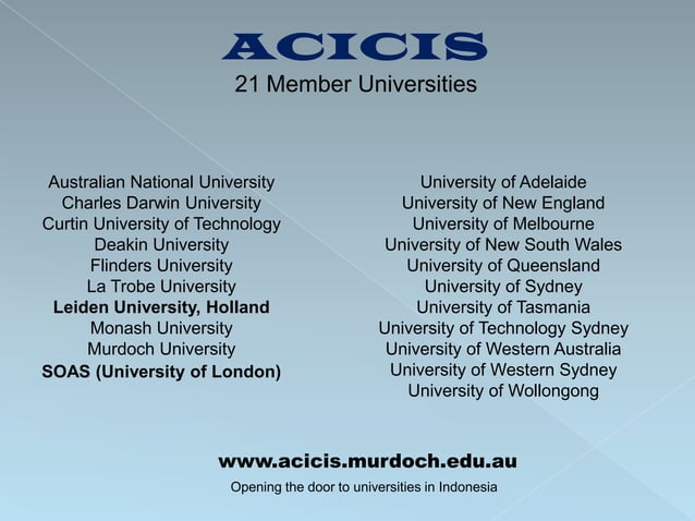 Structure of ACICIS | PDF