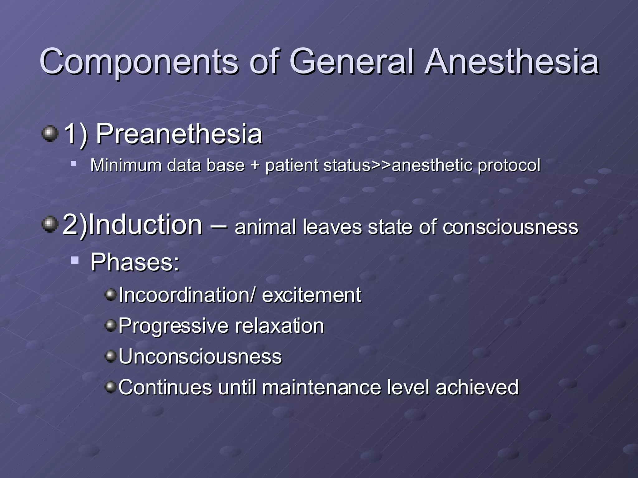 General Anesthesia | PPT