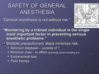 General Anesthesia | PPT