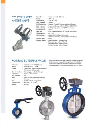 Control Valves | PDF