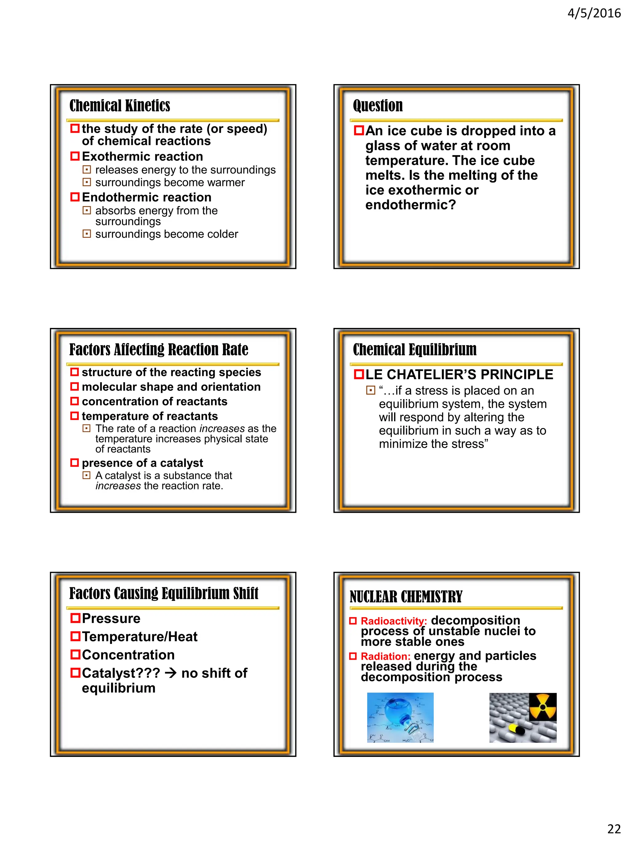 General Chemistry Handouts Introduction part | PDF