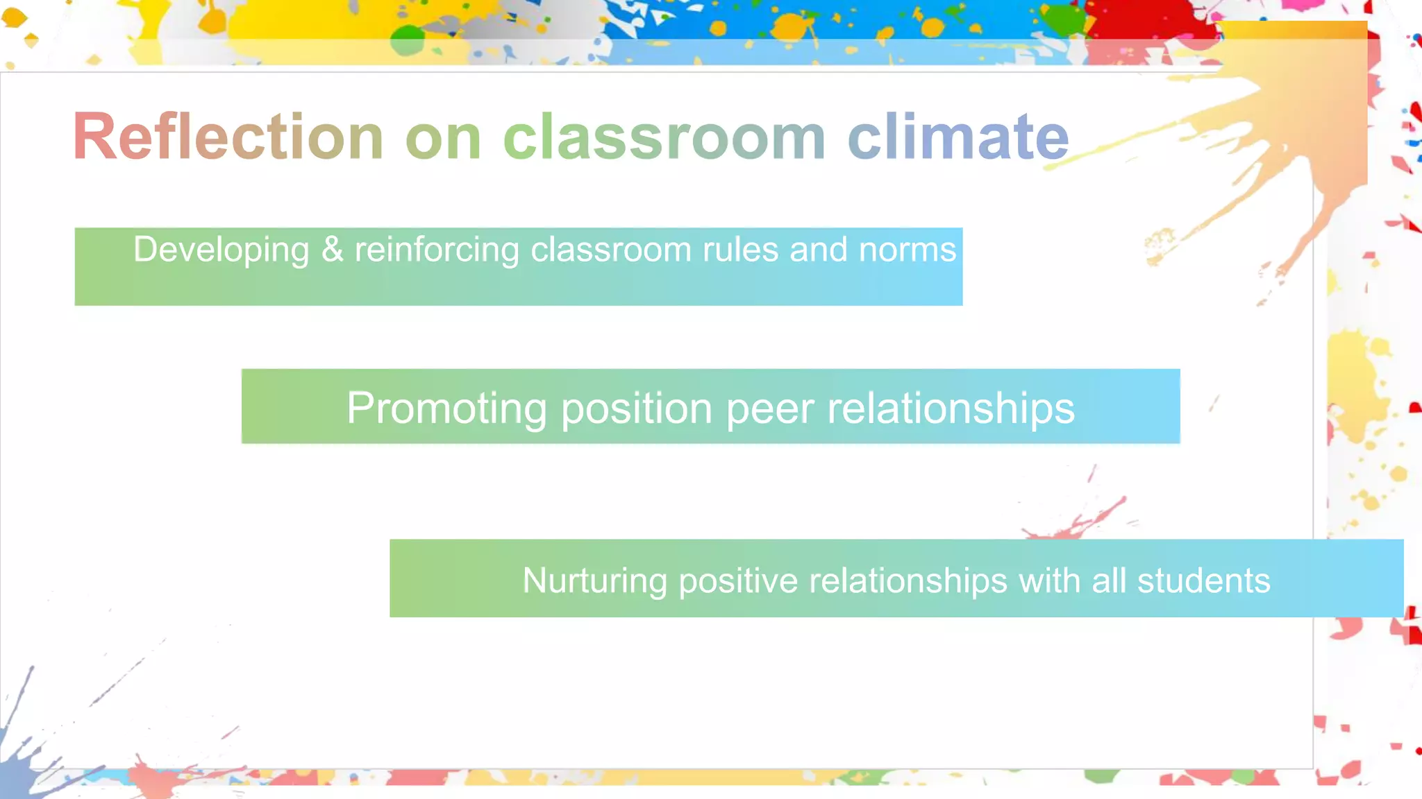 CLASSROOM CLIMATE | PPTX