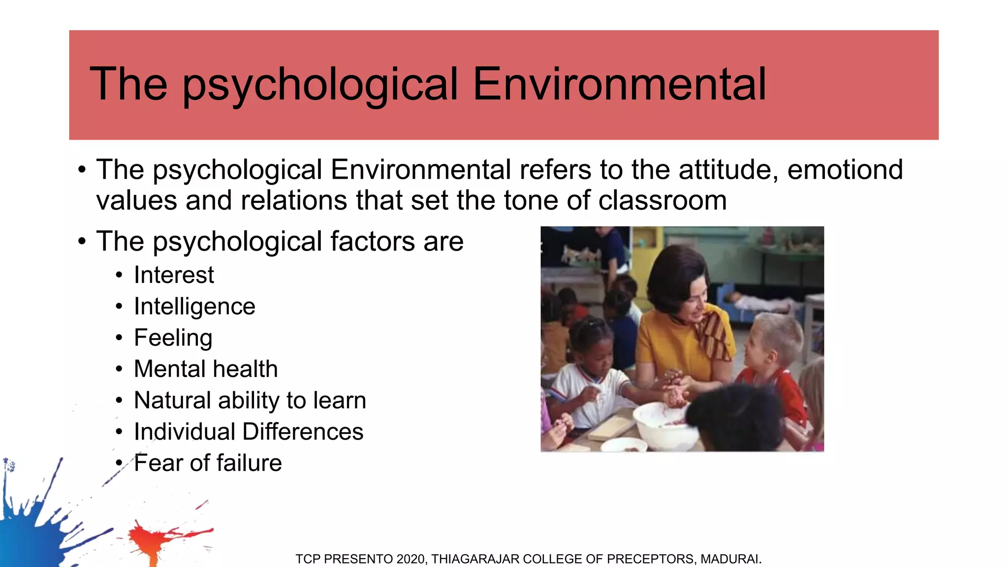 CLASSROOM CLIMATE | PPTX