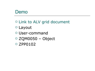 General Discussion Abap Tips | PPT