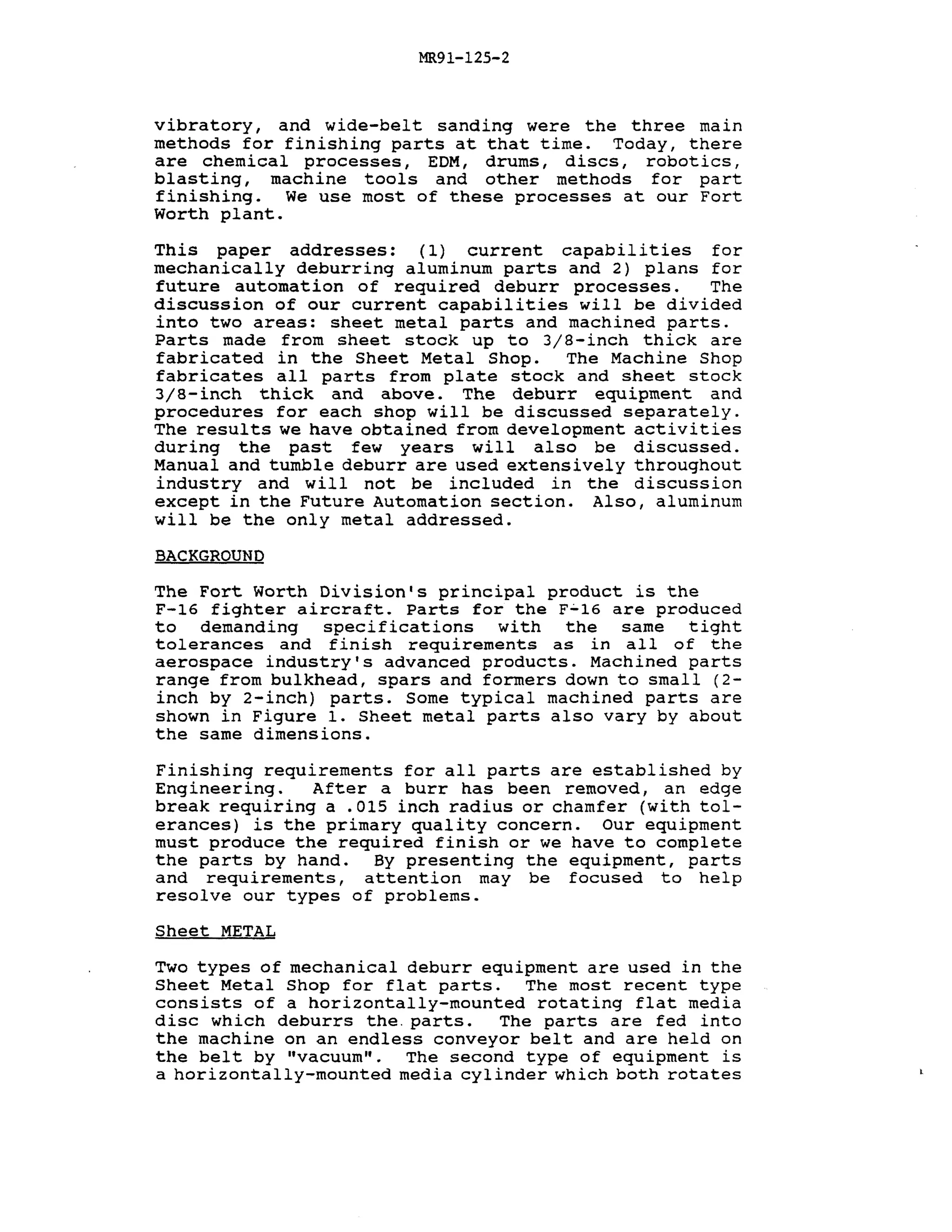 General dynamics-deburr | PDF