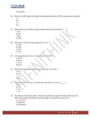 General education-mathematics-3 | PDF