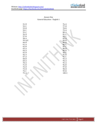 General education-set-2 | PDF