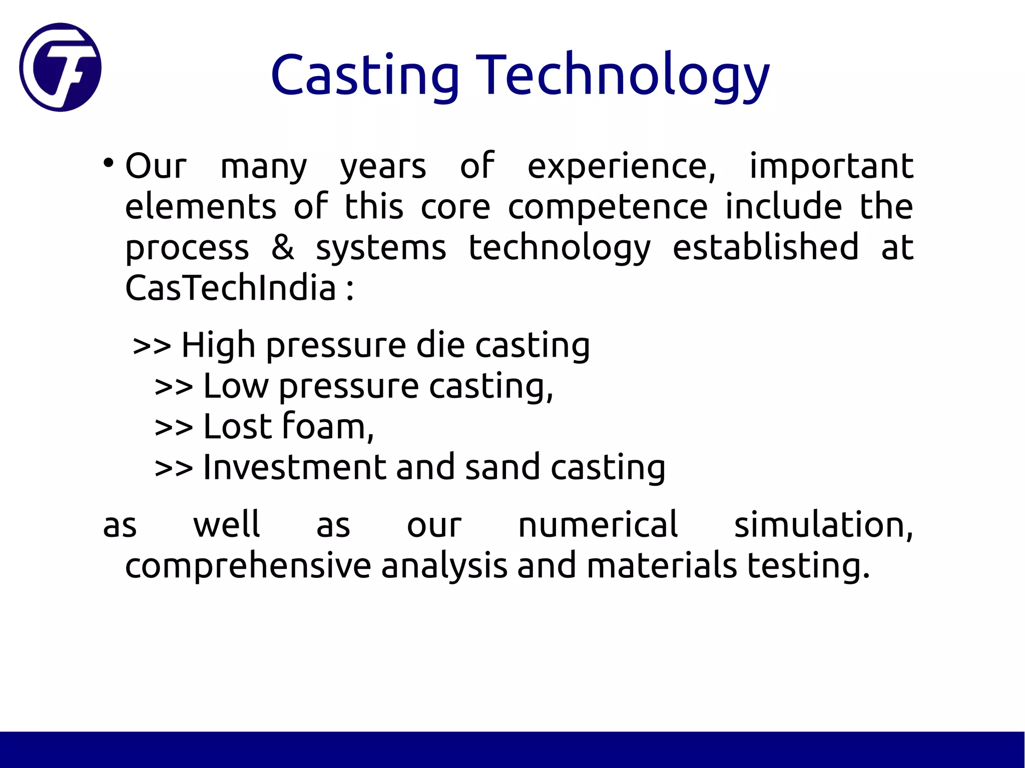 Prominent engineering castings foundry in India | PDF | Business ...