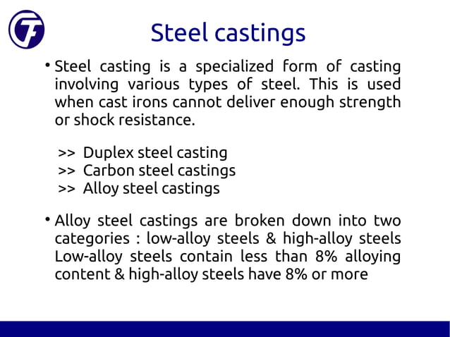 Prominent engineering castings foundry in India | PDF | Business ...