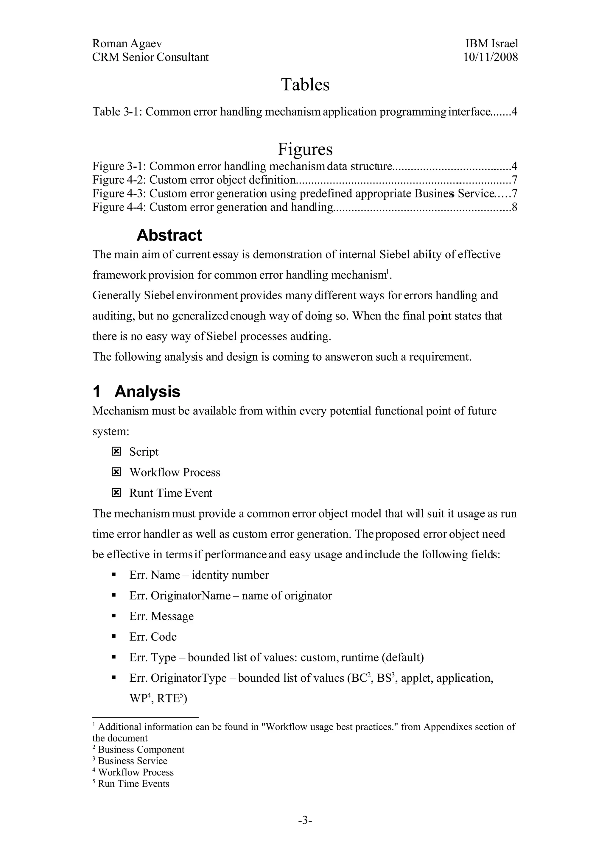 General Error Handling Approach | PDF