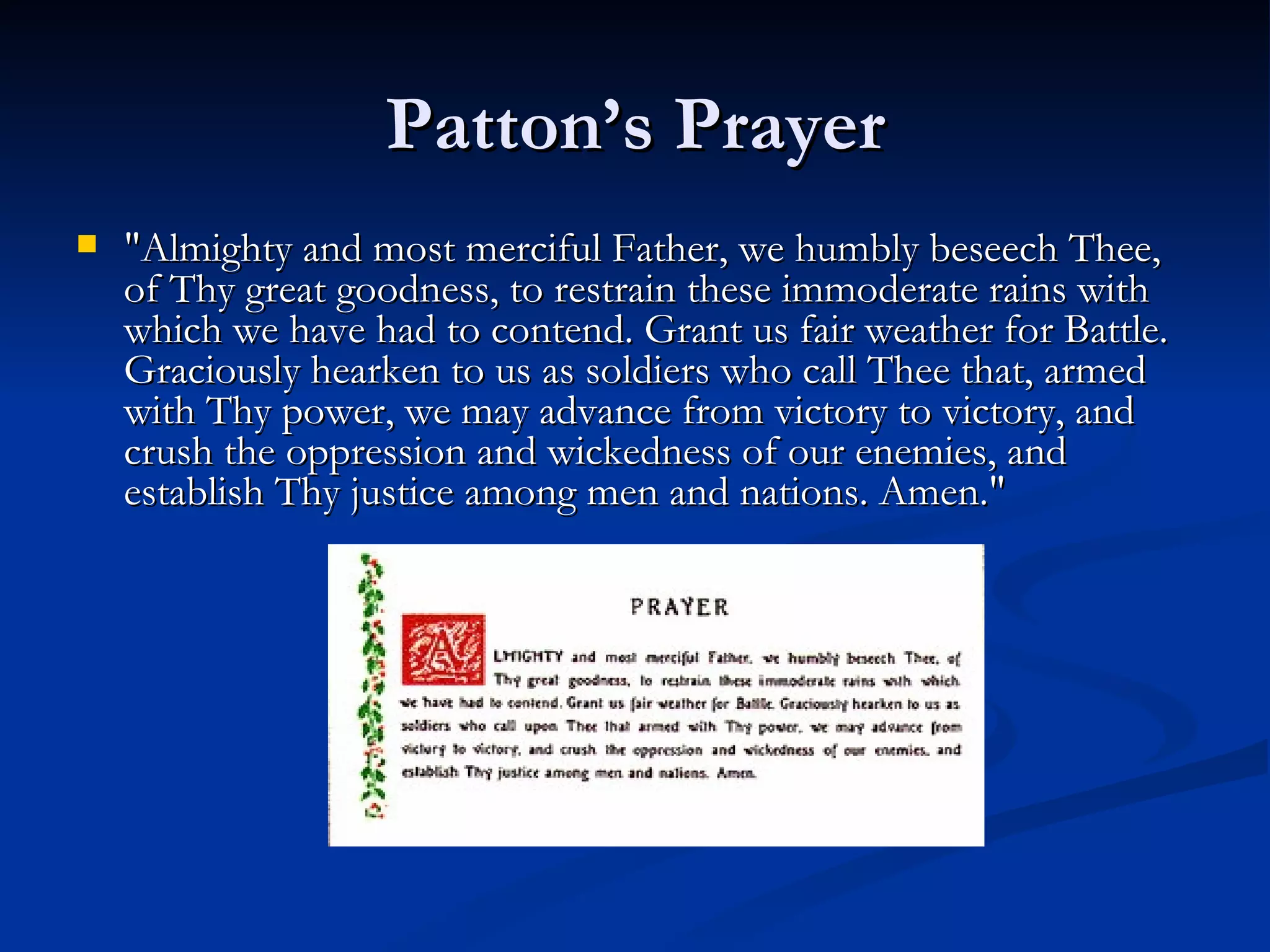 General George Patton | PPT