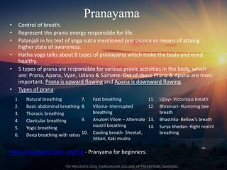 YOGA, HEALTH AND PHYSICAL EDUCATION | PPTX