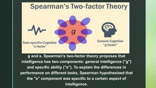 General-Intelligences by Charles Spearman- | PPTX