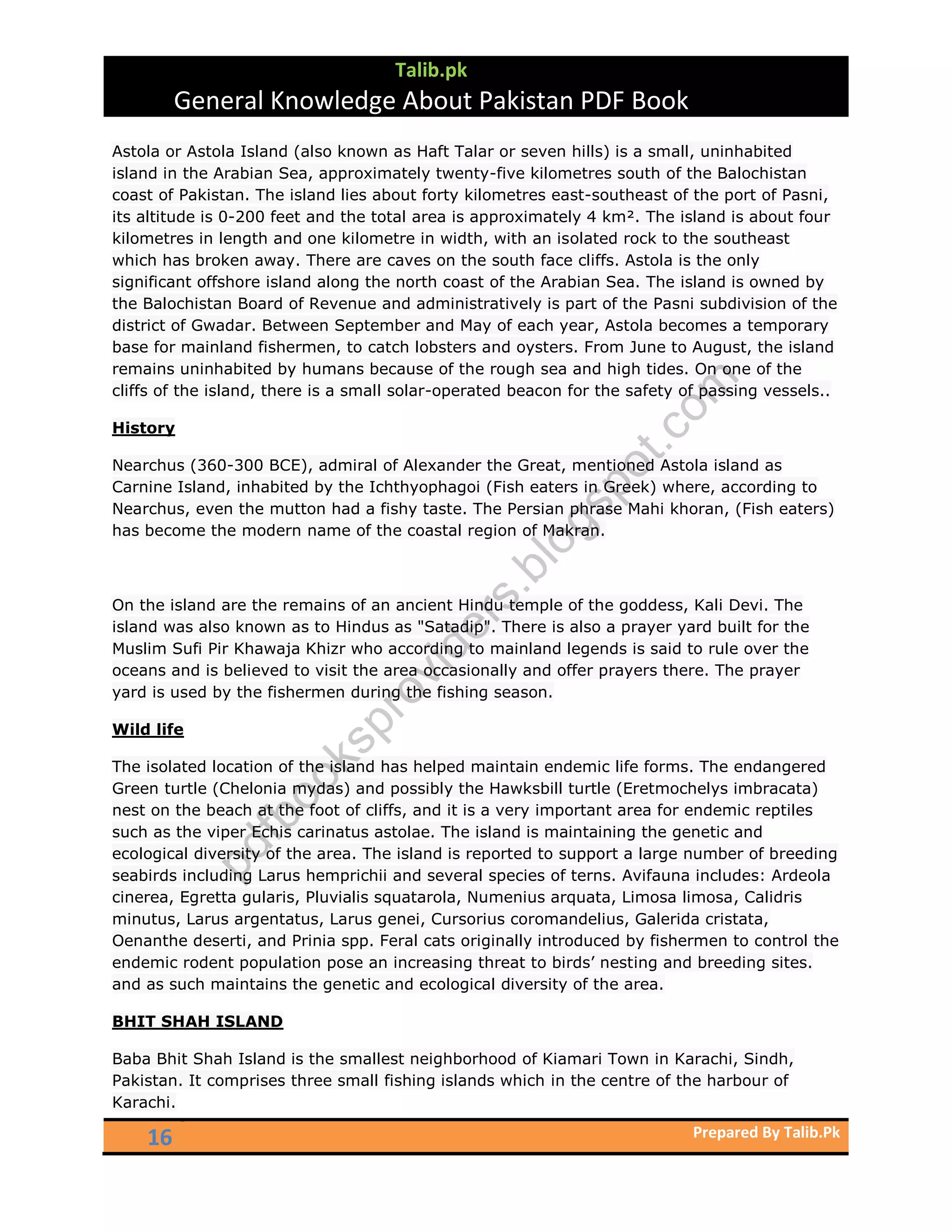 General knowledge-about-pakistan- | PDF