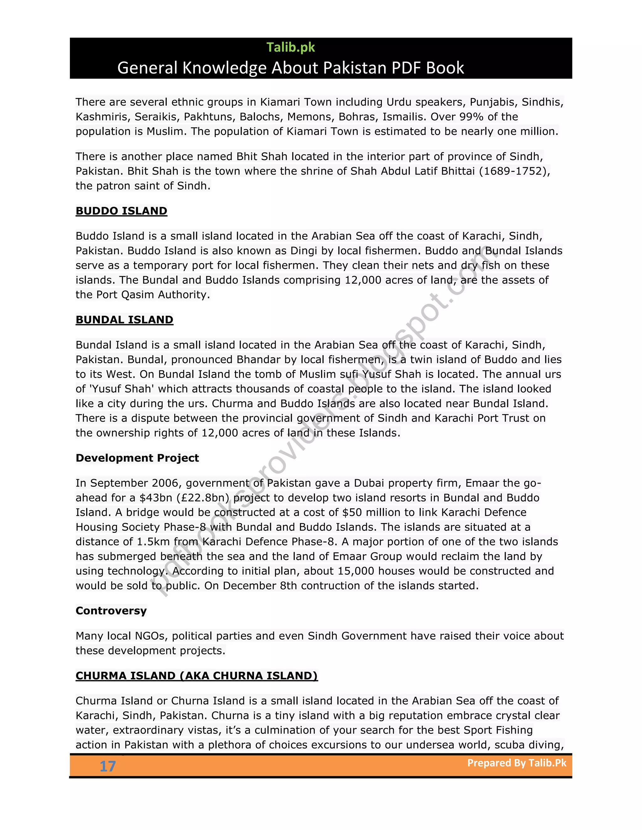 General knowledge-about-pakistan- | PDF