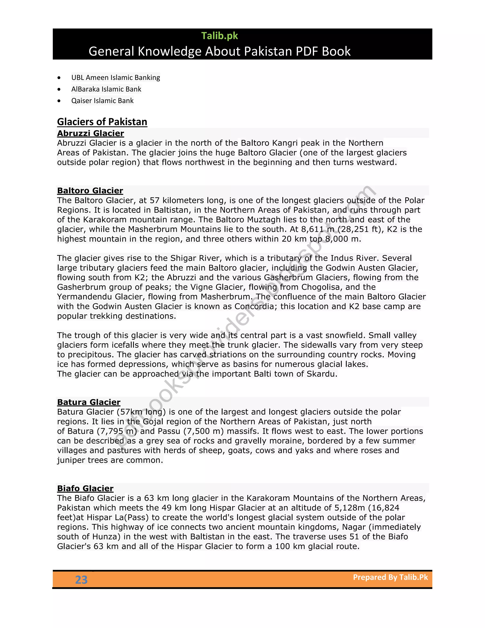 General knowledge-about-pakistan- | PDF