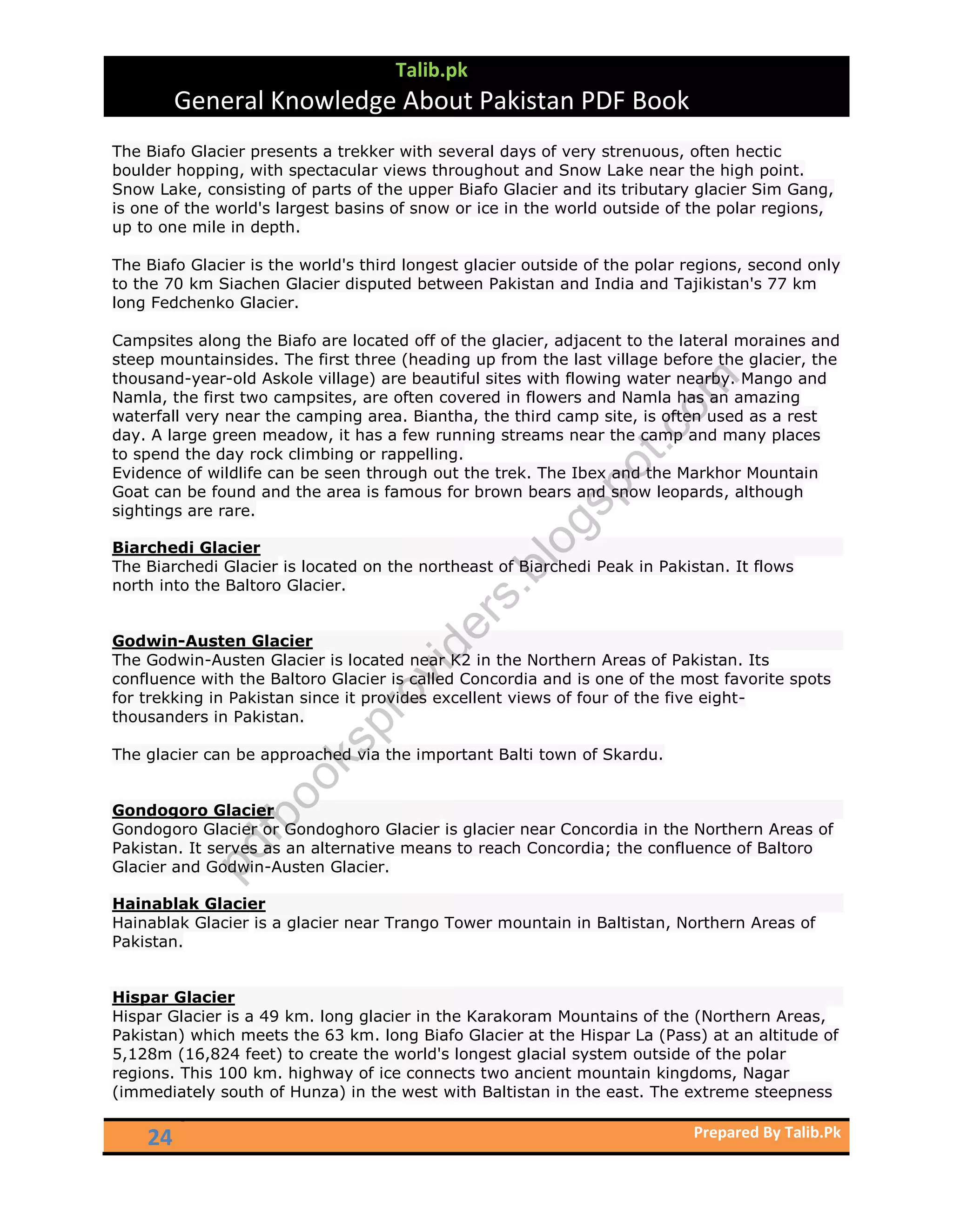 General knowledge-about-pakistan- | PDF