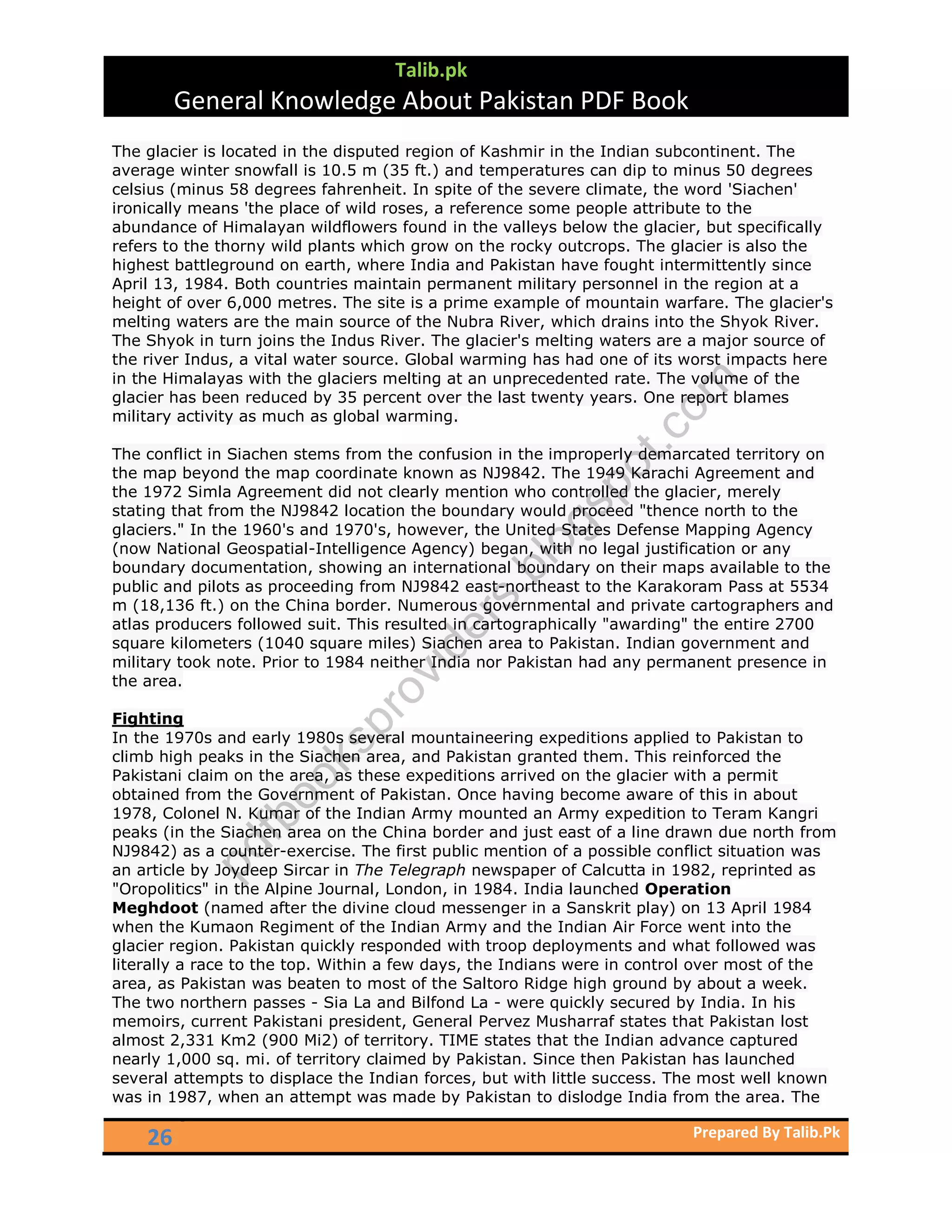 General knowledge-about-pakistan- | PDF