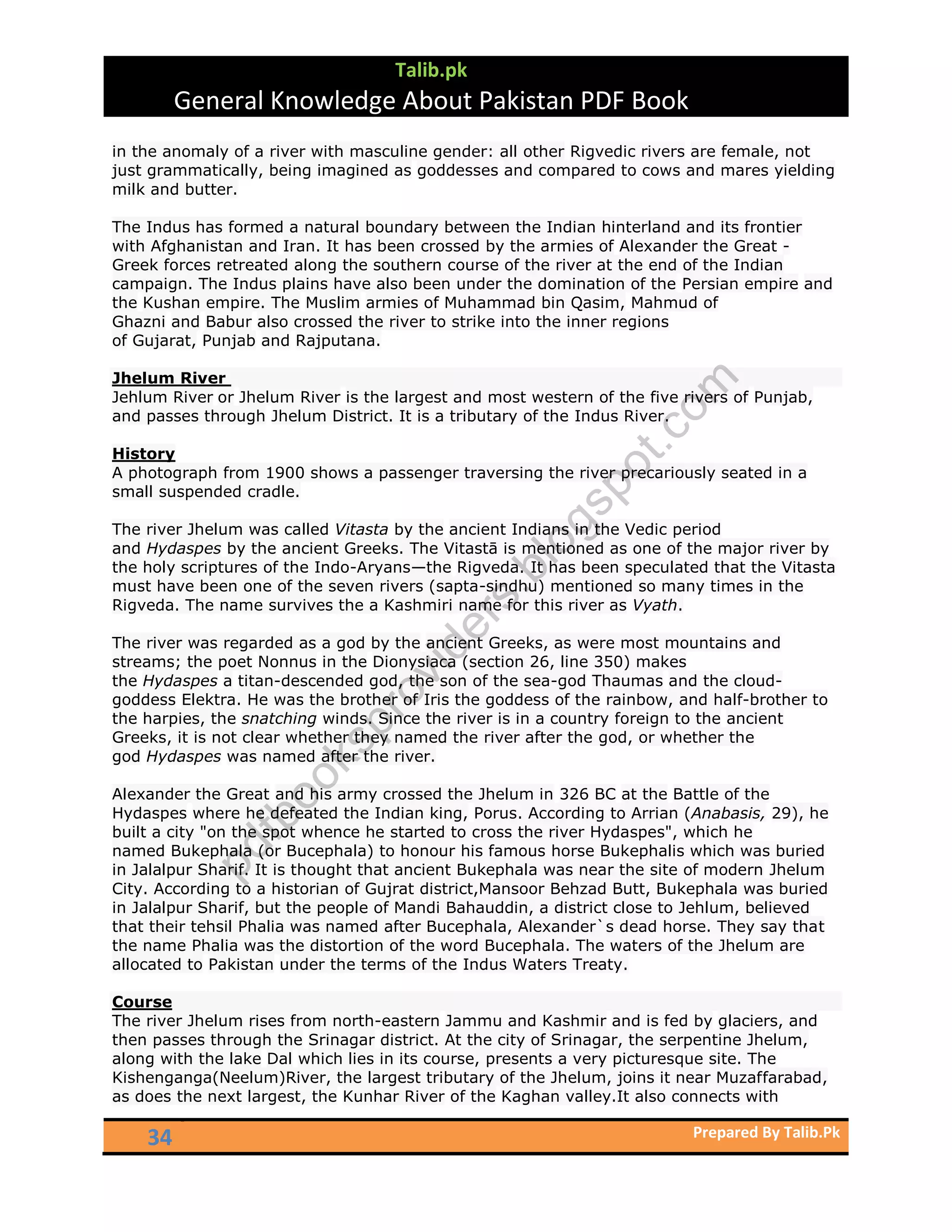 General knowledge-about-pakistan- | PDF