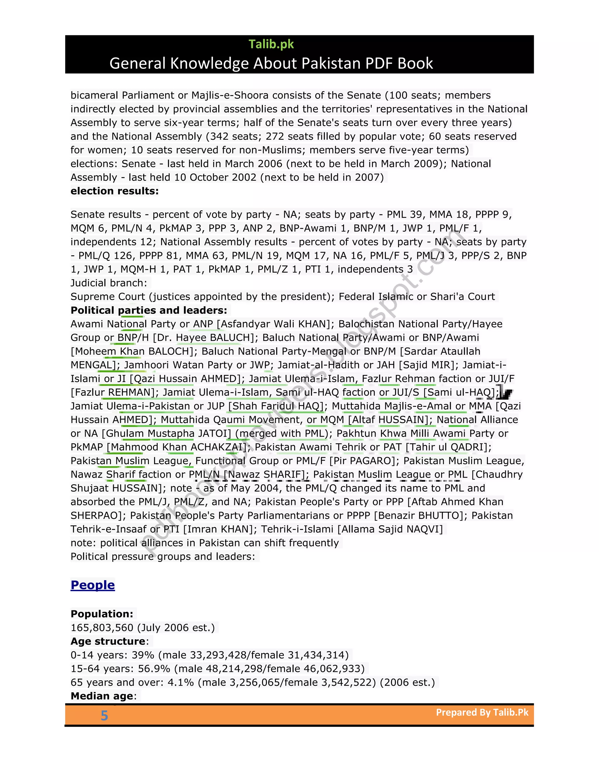 General knowledge-about-pakistan- | PDF