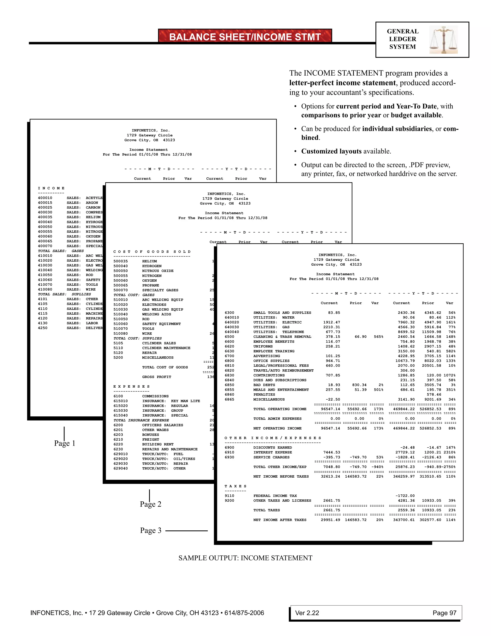 General Ledger System | PDF