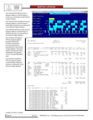General Ledger System | PDF