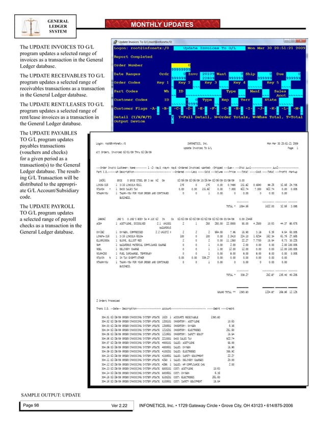General Ledger System | PDF