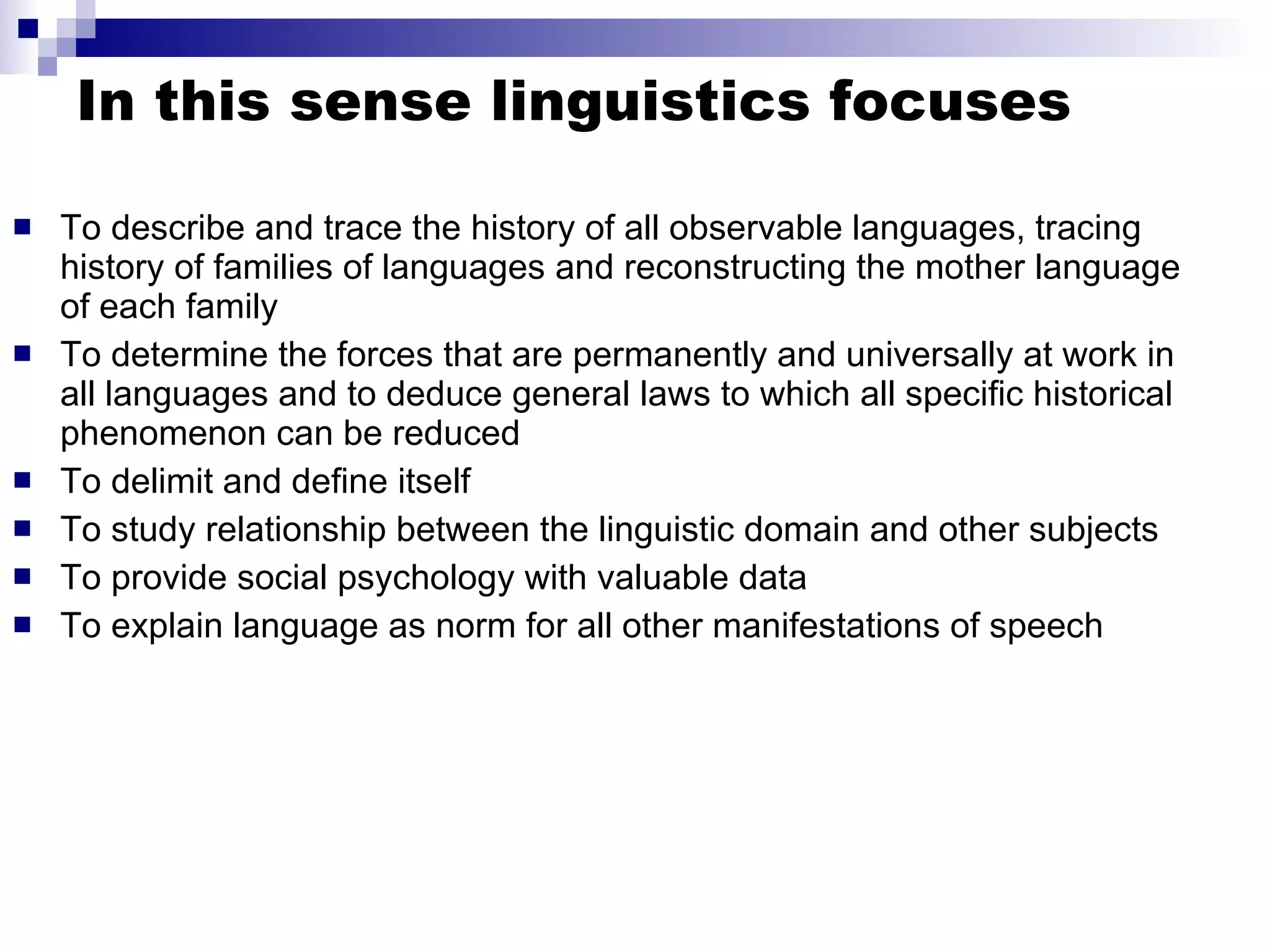 General Linguistics By Rabia | PPT